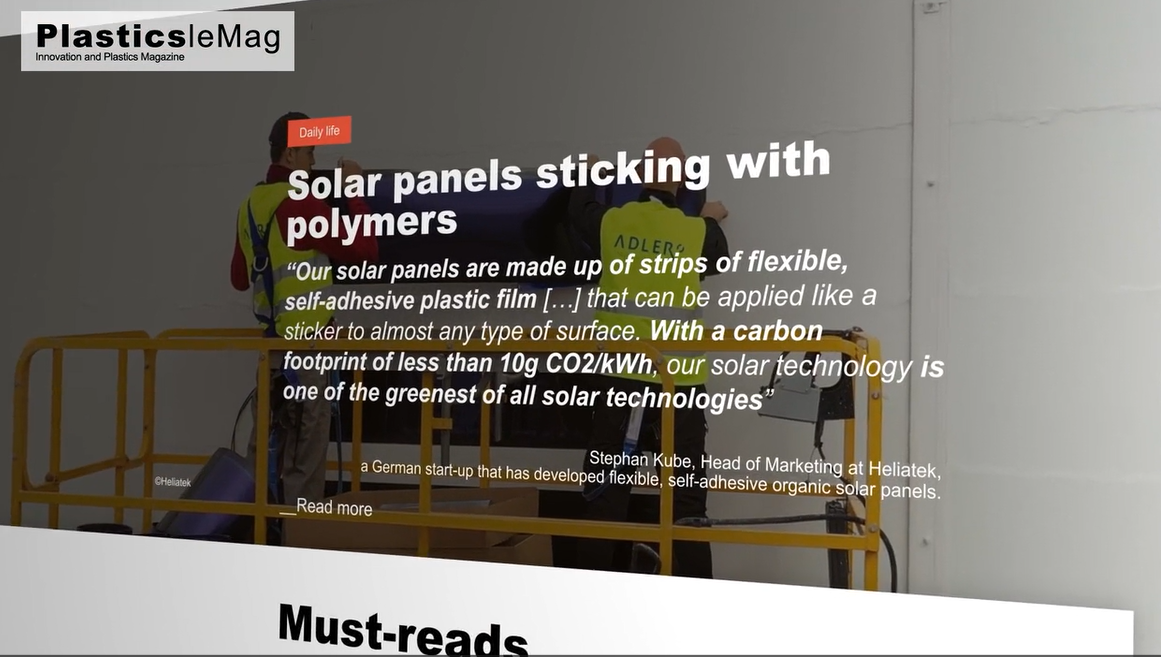 #3 - Green energy powered by polymers • Plastics Europe